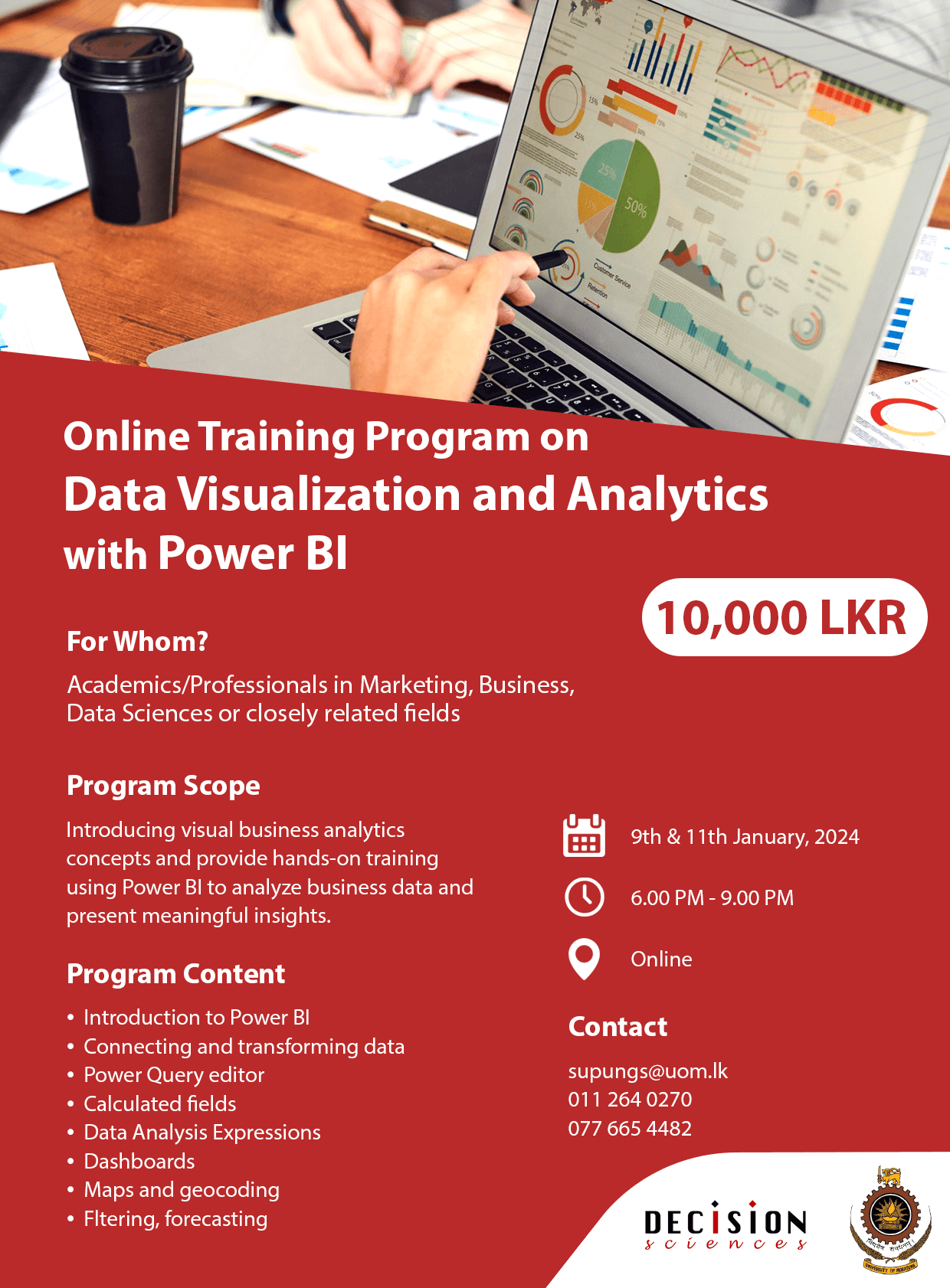 Online Training Program on Data Visualization and Analytics with Power ...