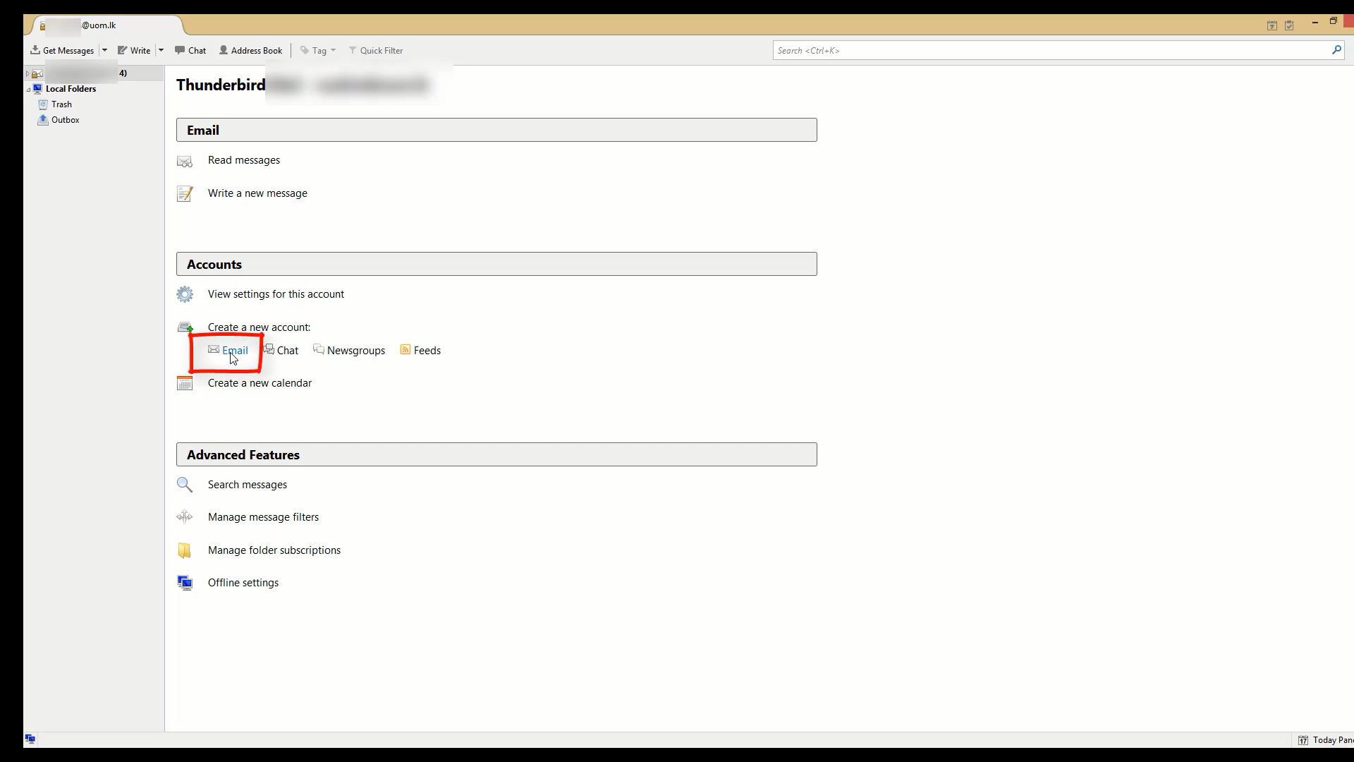 Synchronize UOM Mail to Gmail, Outlook, Thunderbird | University of ...