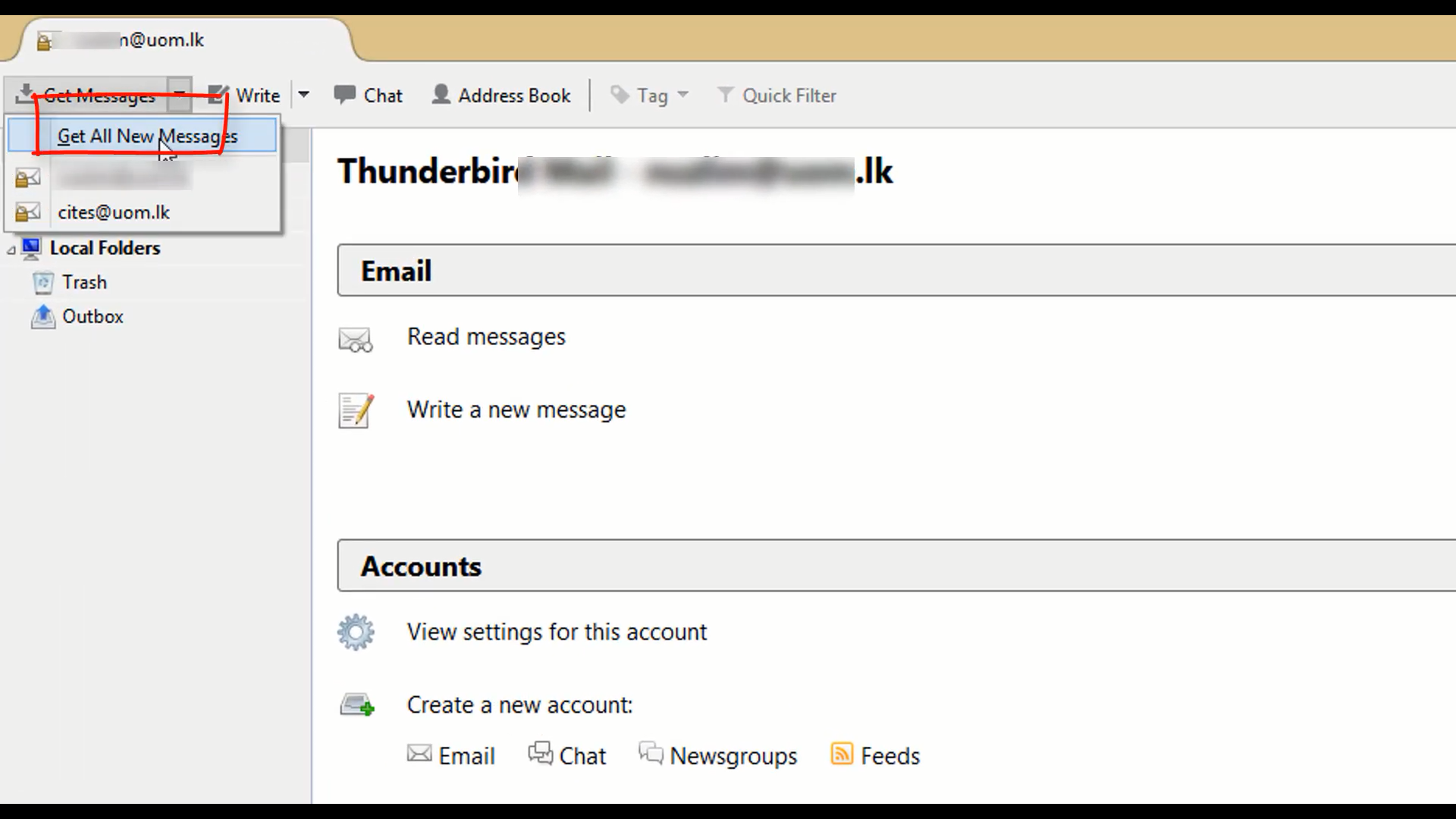Synchronize UOM Mail to Gmail, Outlook, Thunderbird | University of ...