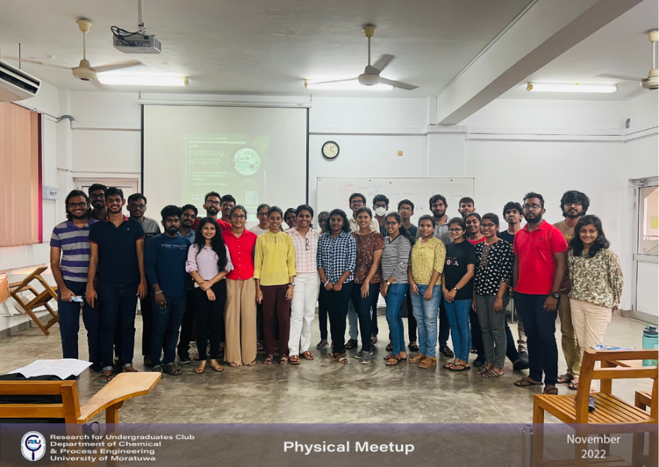 Physical meetup | University of Moratuwa