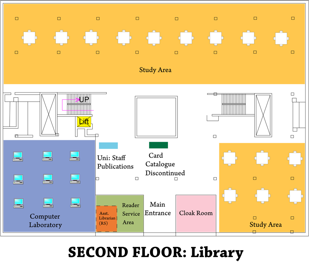 Floor Plans of Library | University of Moratuwa
