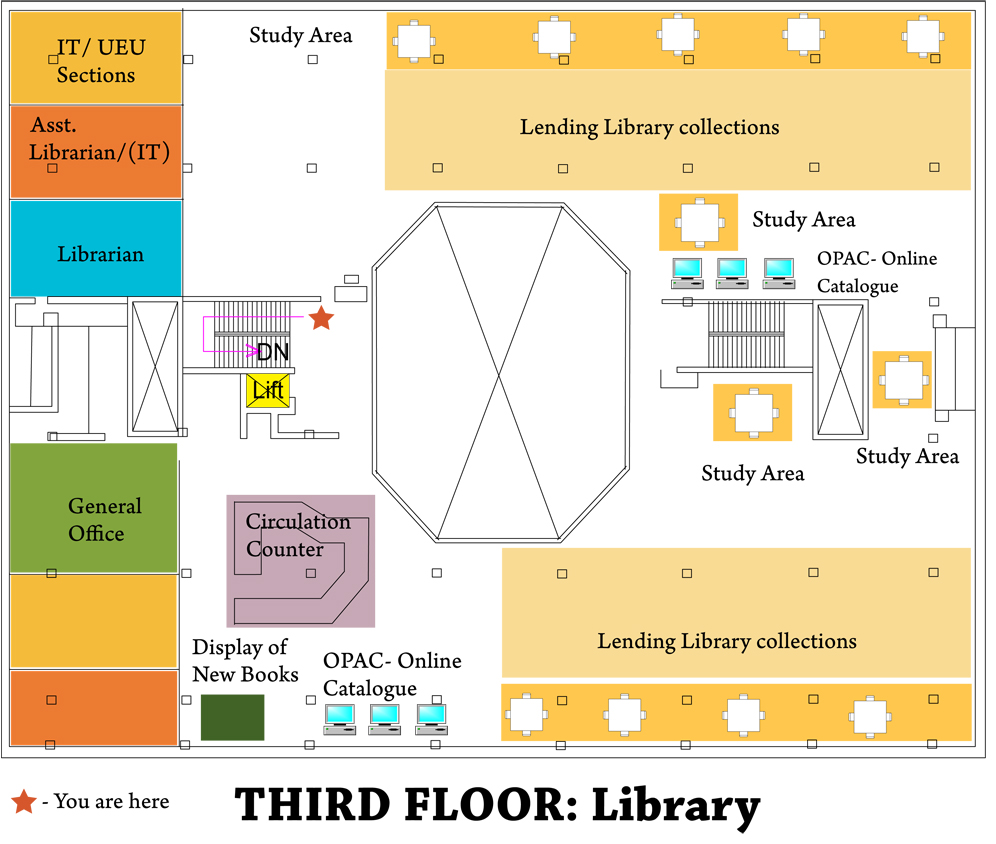 Floor Plans of Library | University of Moratuwa