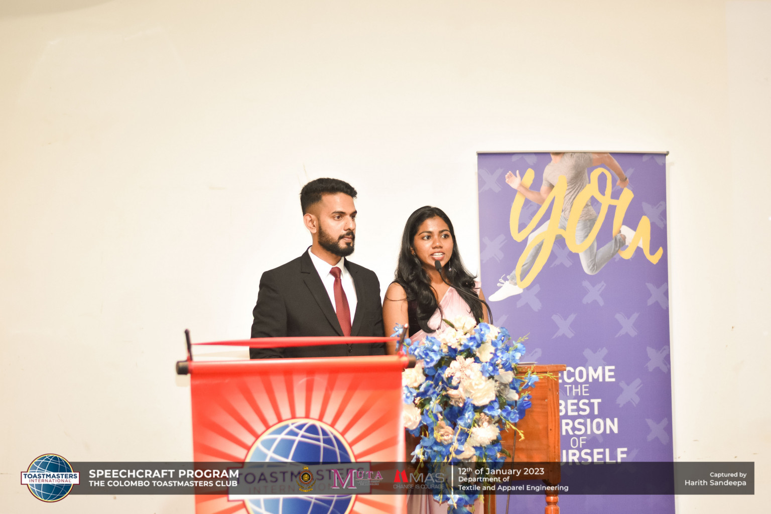 Toastmasters’ speechcraft program of the Colombo Toastmasters Club ...